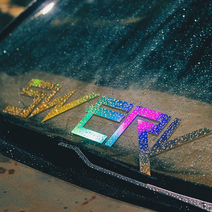 SWERV BANNER (18K GOLD OIL SLICK) – swrv.us